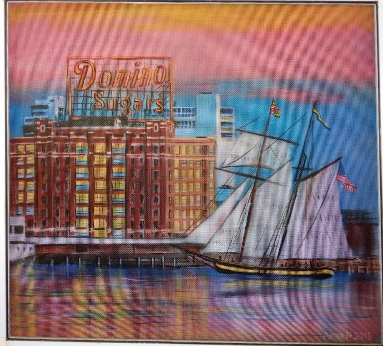 The Iconic Domino Sugars Sign as Seen by Area Artists