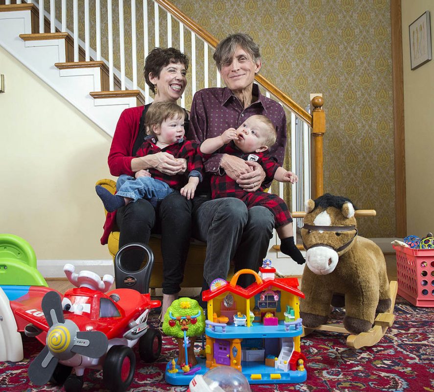 Dear Old Dad: What It’s Like to Be a First-Time Father of Twins at 61