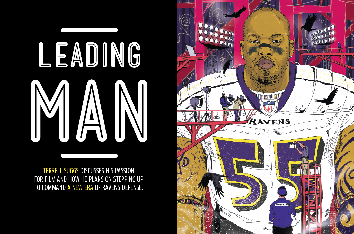 Terrell Suggs Is Ready For His Starring Role - Baltimore Magazine