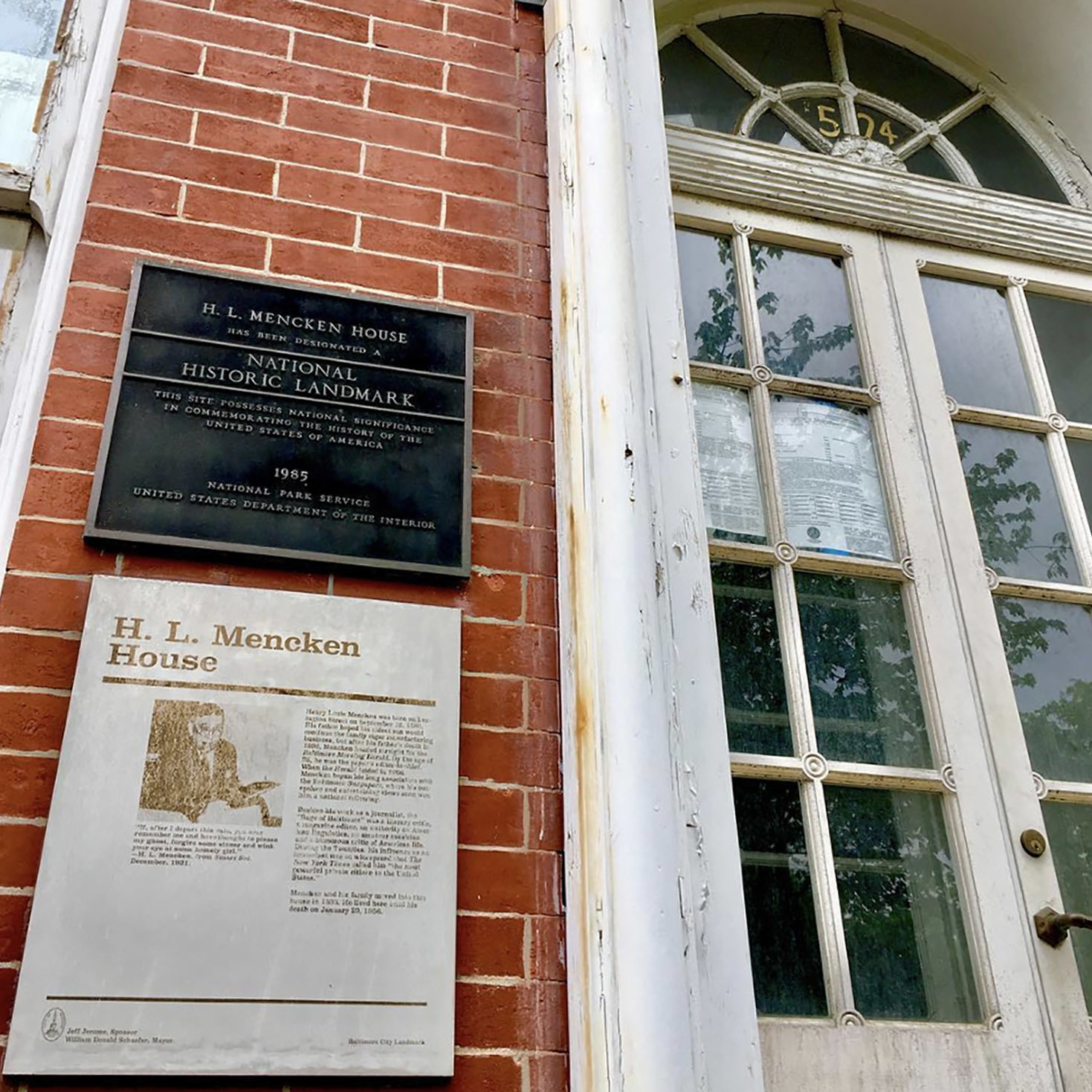 H.L. Mencken House Preservation Efforts Take Shape - Baltimore Magazine