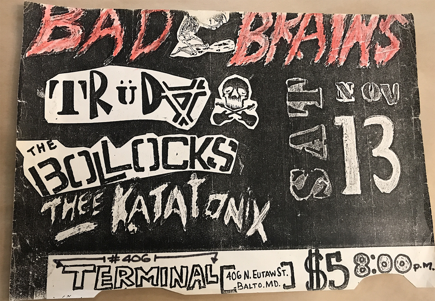 Relics of Baltimore’s Forgotten Punk Scene Showcased in New Metro ...