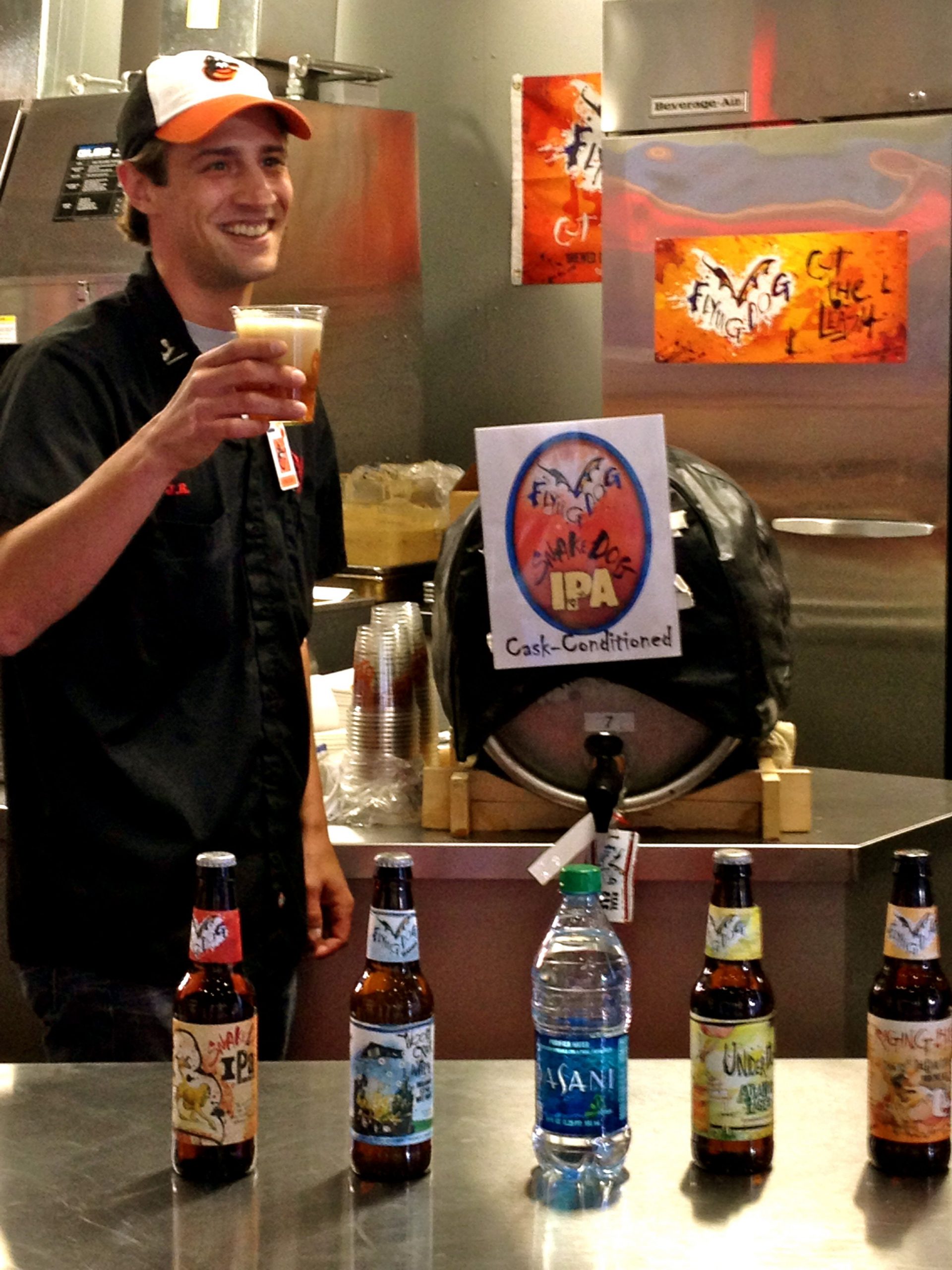 First cask ale at Camden Yards - Baltimore Magazine