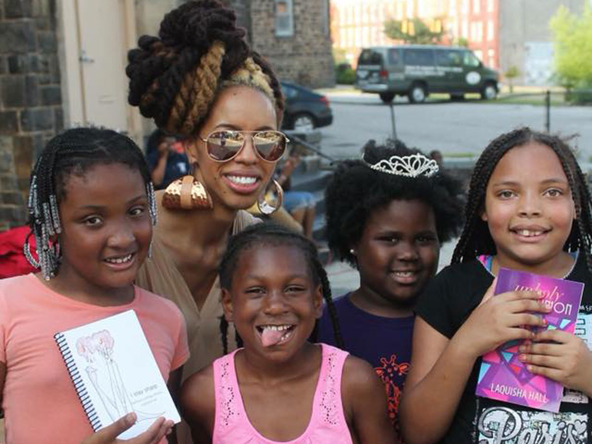 LaQuisha Hall Surprised with Baltimore Teacher of the Year Award During ...