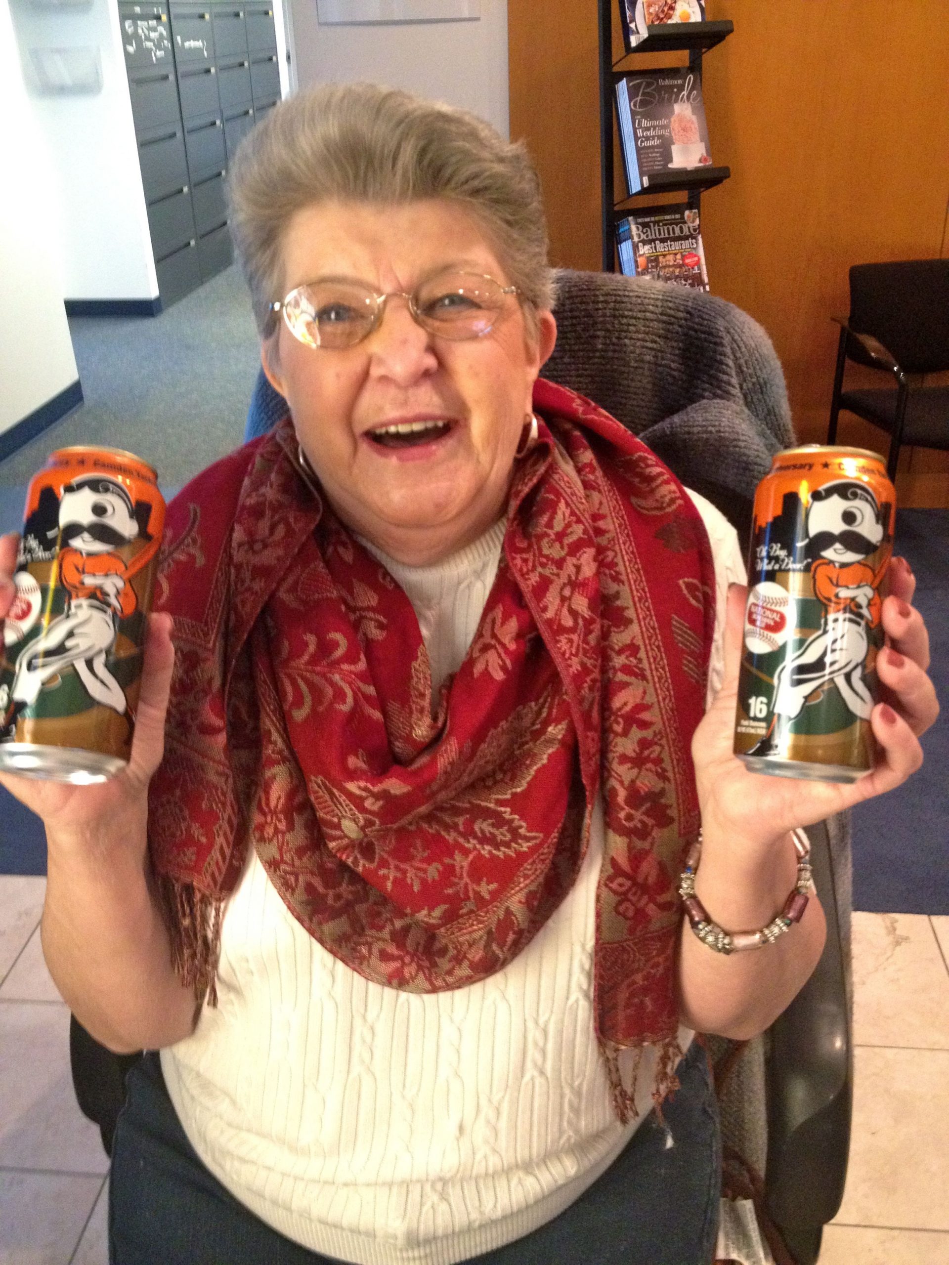 O’s Natty Boh cans - Baltimore Magazine