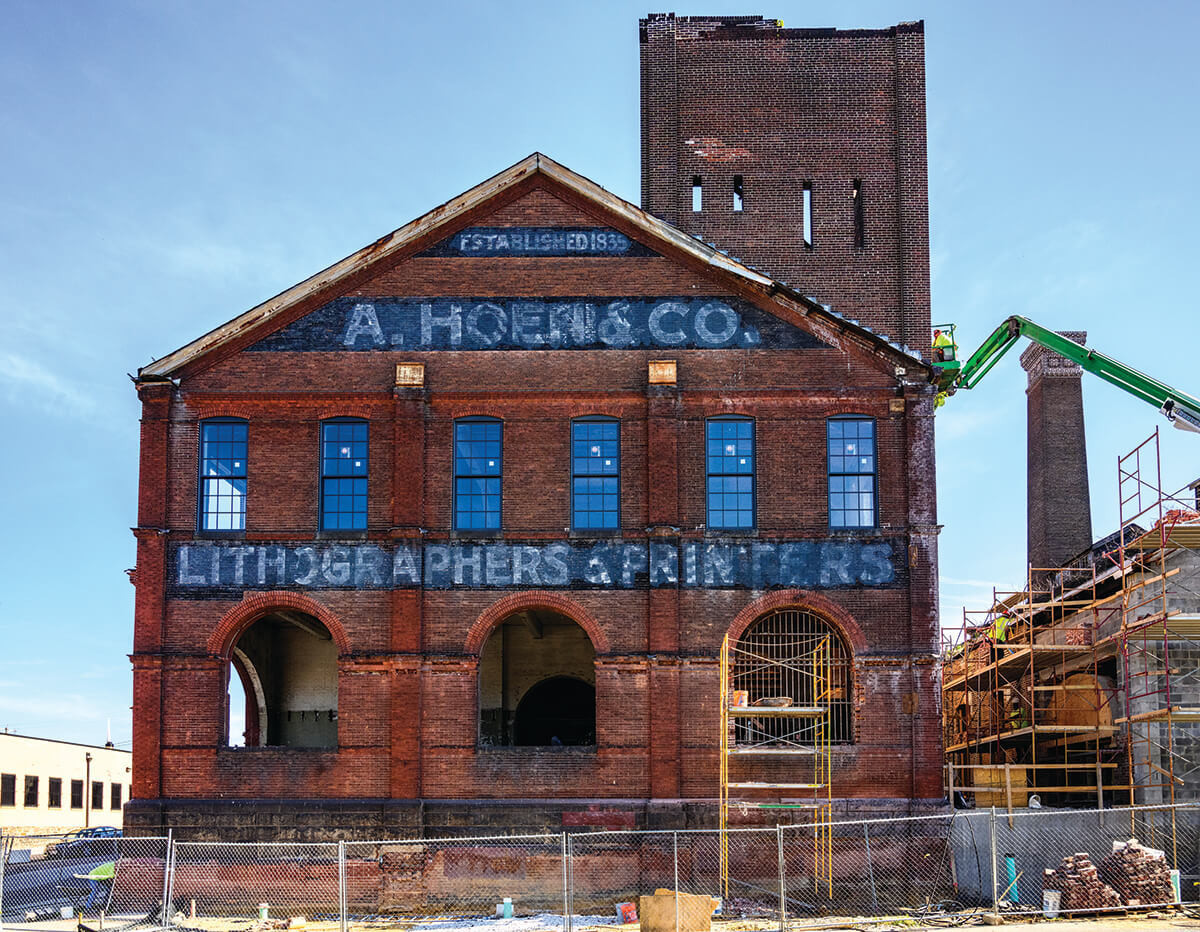 A. Hoen & Co. Lithograph Building Now Home to Strong City Baltimore ...