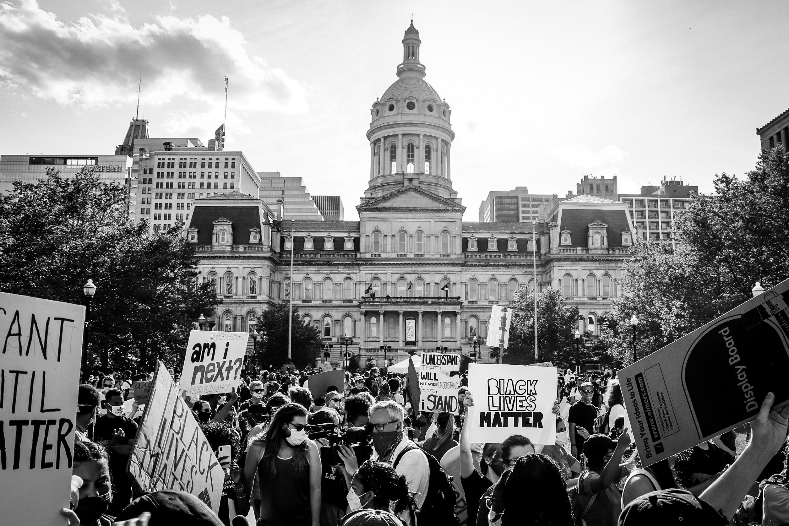 Baltimore Youth Marches Peacefully to Protest Police Violence ...