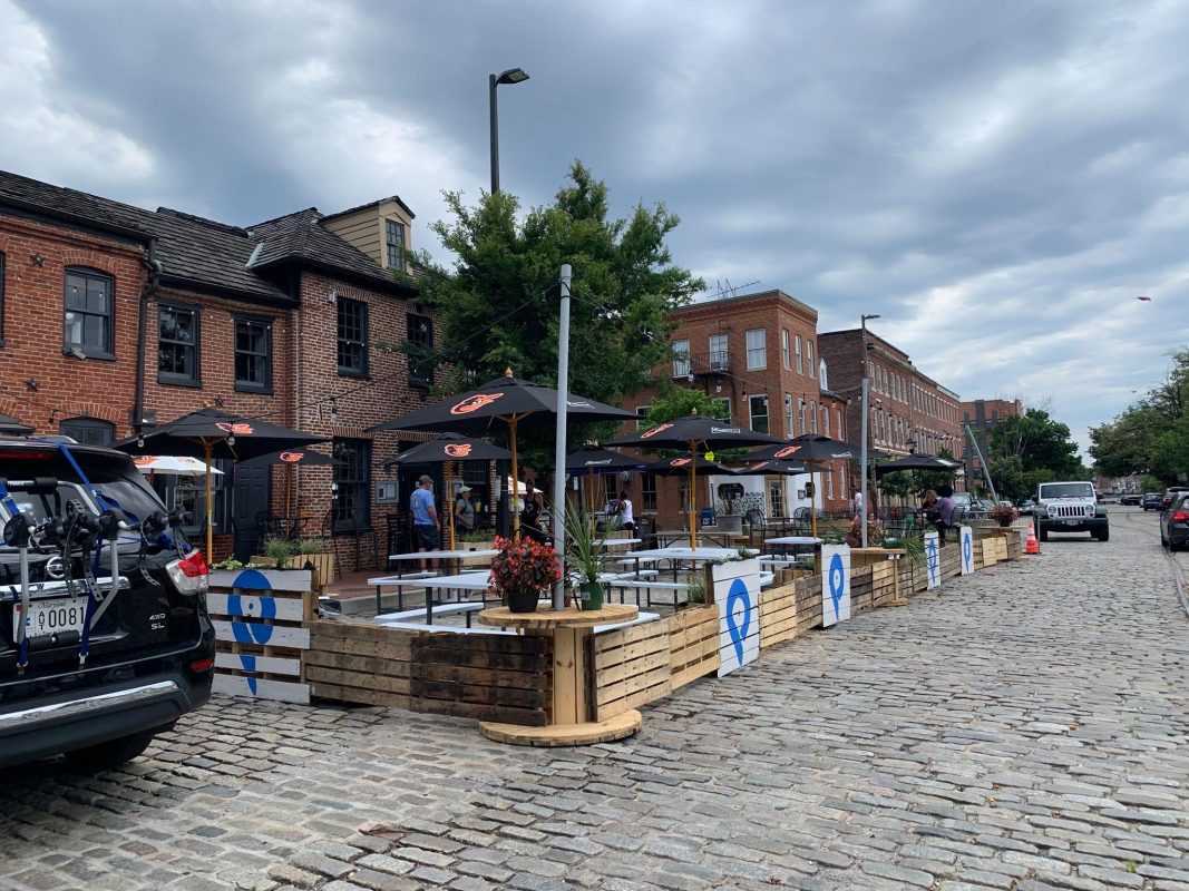 Outdoor Dining Parklets Are “Lifesavers” for Fells Point Bars and ...