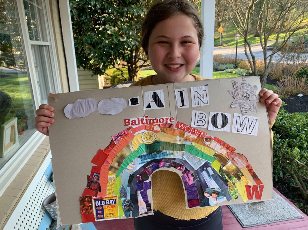 How to Create Rainbow Collages Using Old Issues of Baltimore Magazine ...