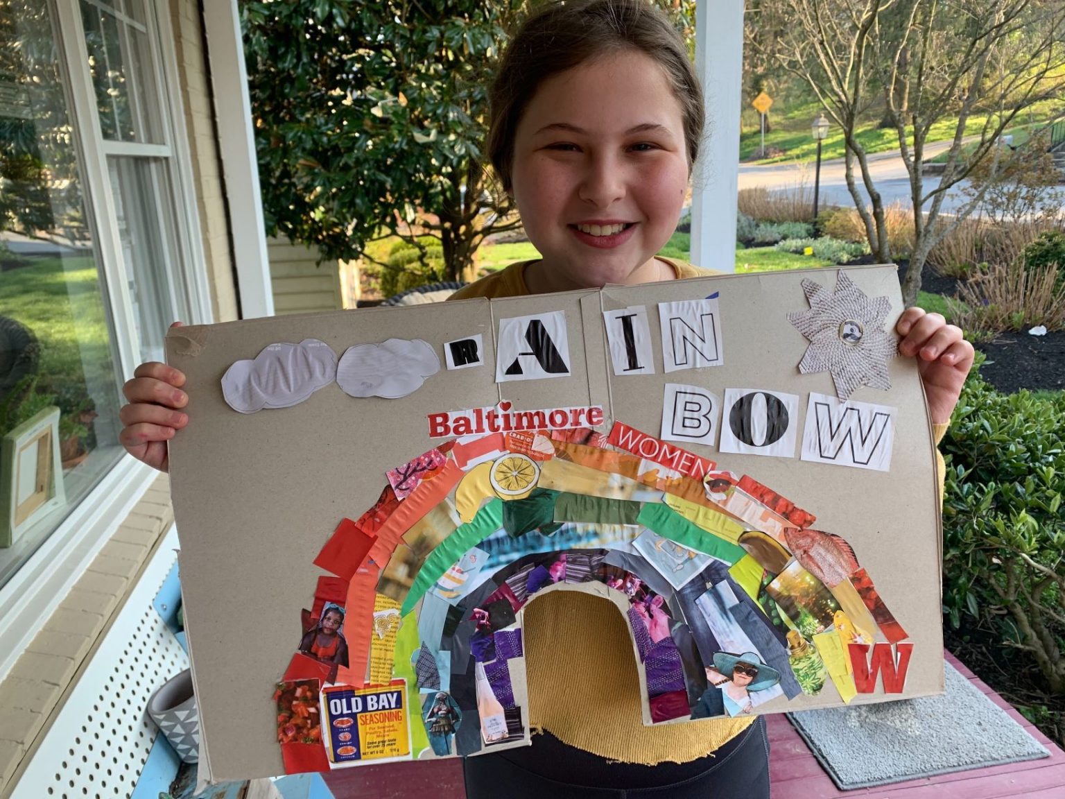 How to Create Rainbow Collages Using Old Issues of Baltimore Magazine ...