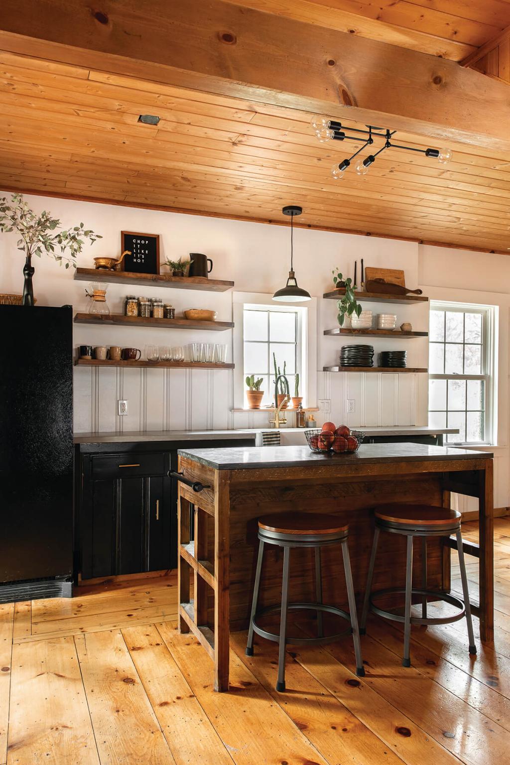 Take a Look Inside This Rustic A-Frame Renovation on Cypress Creek