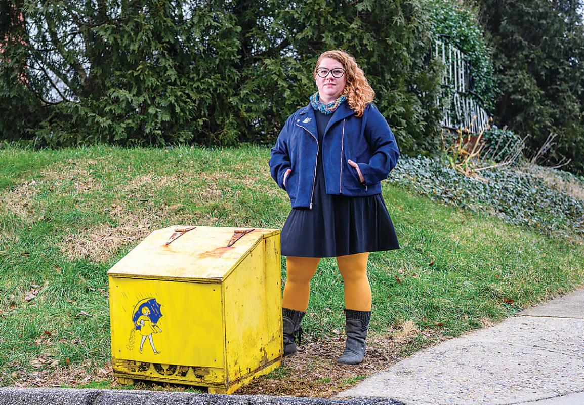 Local Artist Gives Baltimore’s Iconic Salt Boxes a Makeover