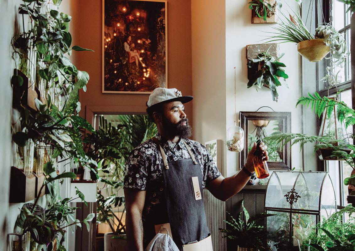 Hilton Carter Thinks You Should Buy a Plant