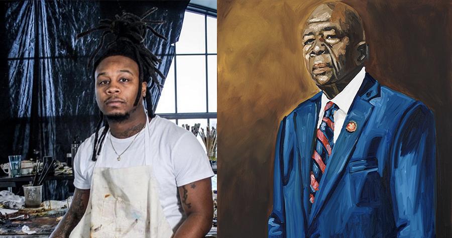 Jerrell Gibbs Aimed to Capture Elijah Cummings’ “Presence and Aura” in ...