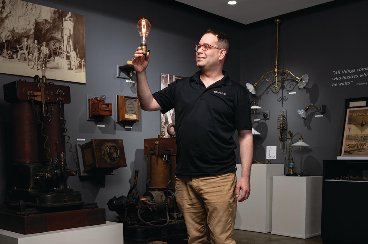 Local Collector Captures Thomas Edison’s Luminous History