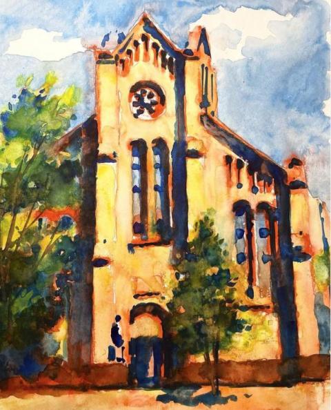 Baltimore Architect Jerome Gray Paints the City in Watercolor