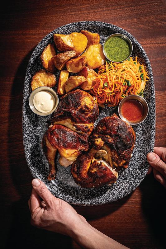 Review: Chachi’s in Old Goucher Puts Its Own Spin on Rotisserie Chicken