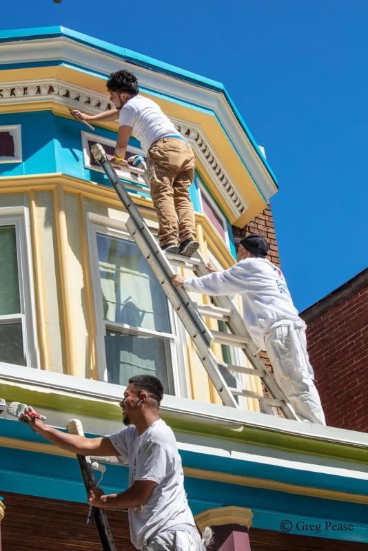 Photos: Greg Pease Celebrates the Painted Ladies of Charles Village