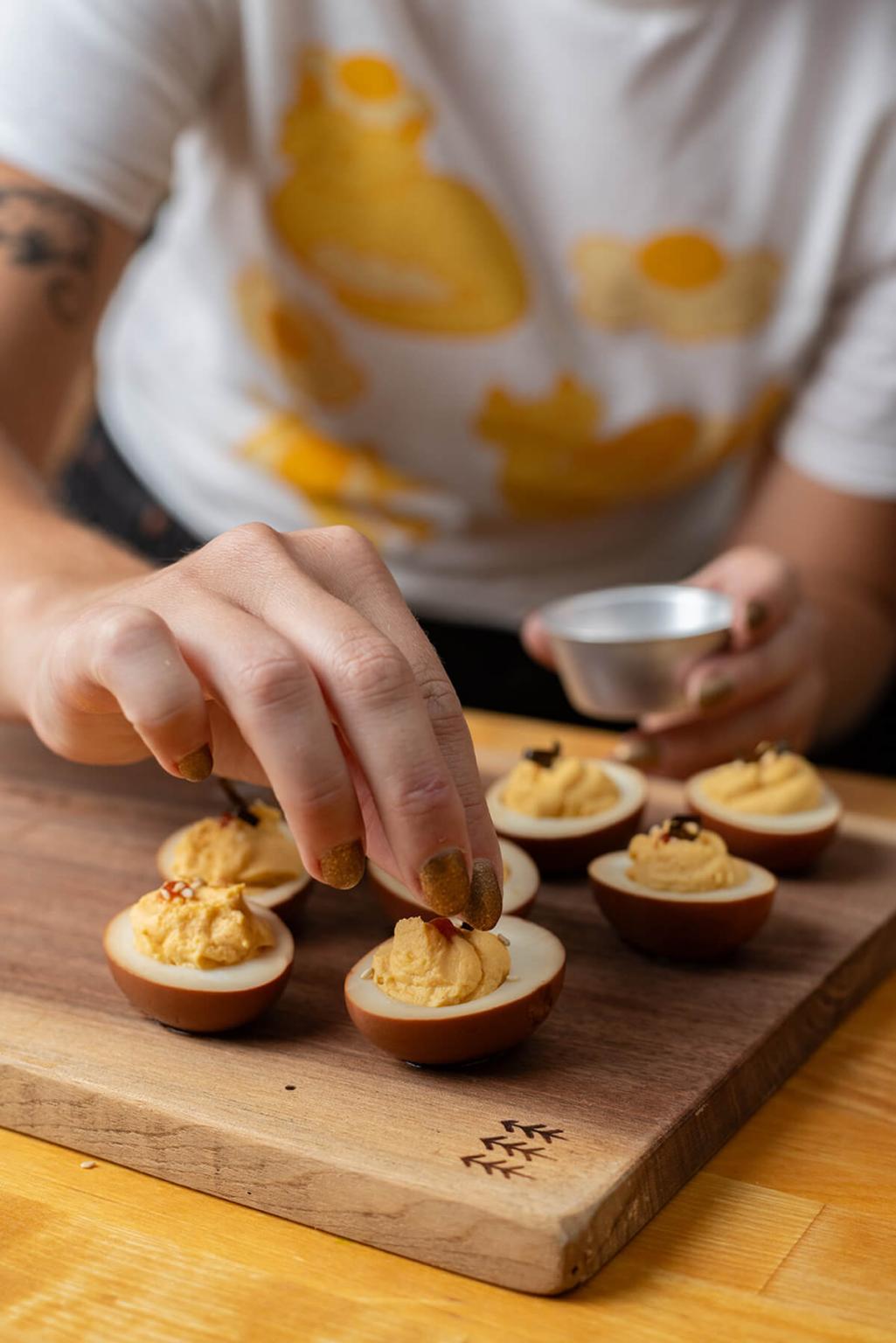 The City Celebrates a Decade of Devouring the Baltimore Deviled Egg Pageant