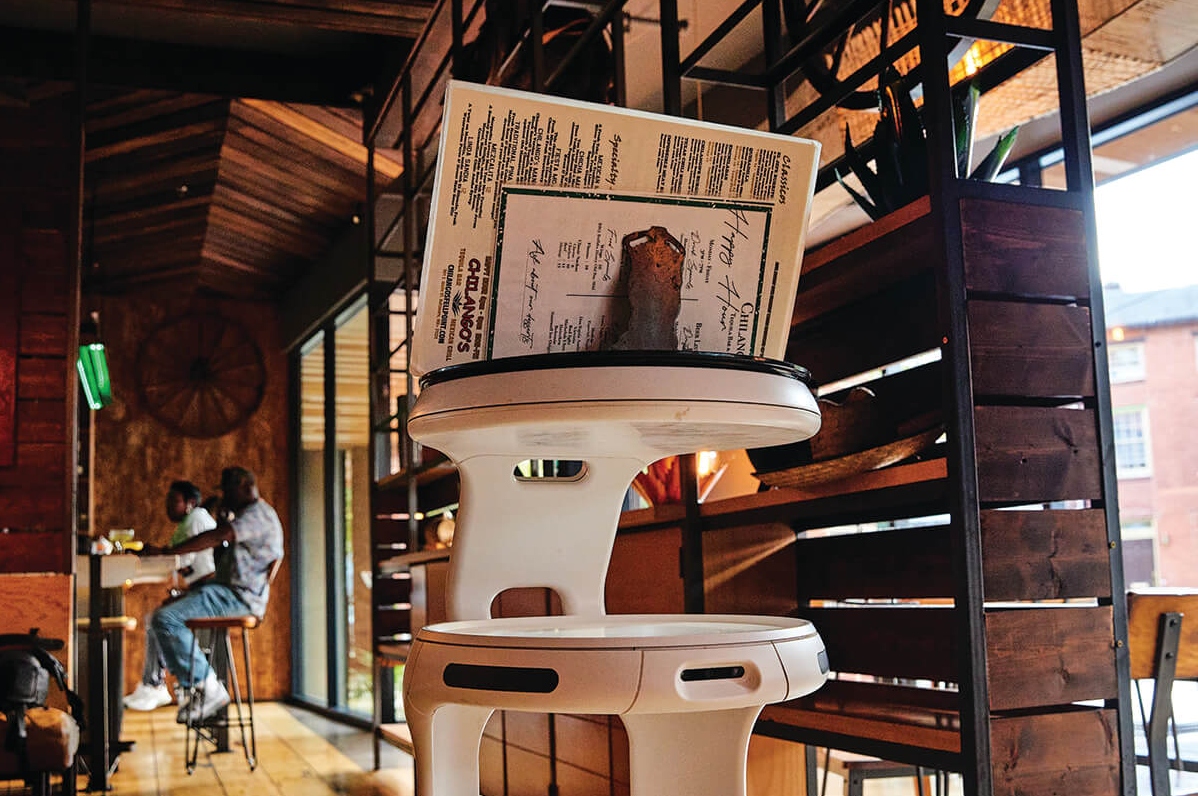 Meet the Robot Lending a Helping Hand at Chilango’s in Fells Point