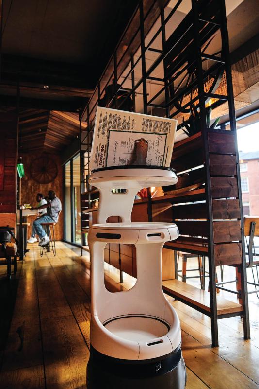 Meet the Robot Lending a Helping Hand at Chilango’s in Fells Point