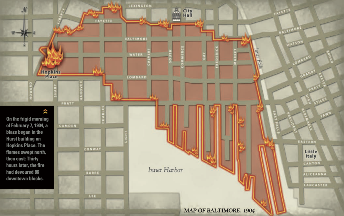 From the Archives: Rebirth After The Great Baltimore Fire