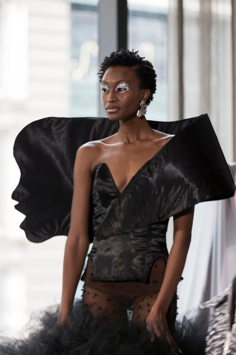 Photos: Bishme Cromartie Debuts Bold, Edgy Fall/Winter Collection at NYFW