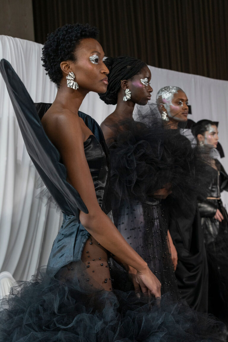 Photos: Bishme Cromartie Debuts Bold, Edgy Fall/Winter Collection at NYFW