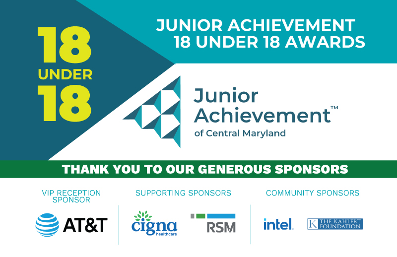 Junior Achievement 18 Under 18 Awards - 2024 - Baltimore Magazine