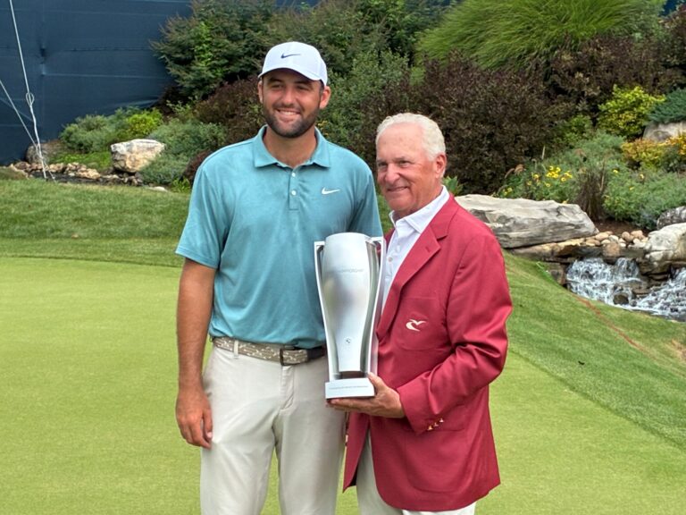 Scottie Scheffler’s Clutch Finish Seals BMW Championship Win at Caves ...