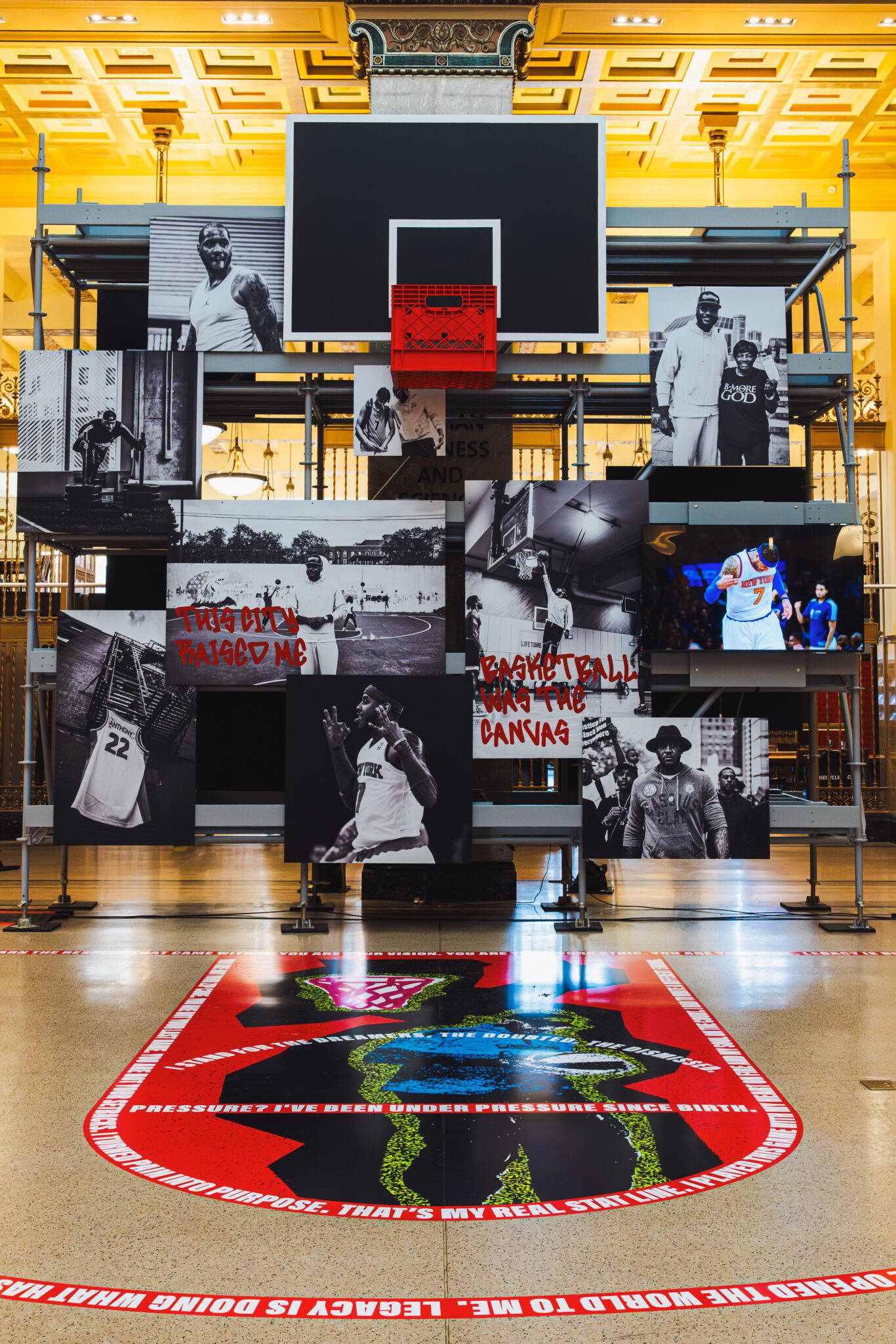 Inside Carmelo Anthony’s ‘House of Melo’ at The Pratt