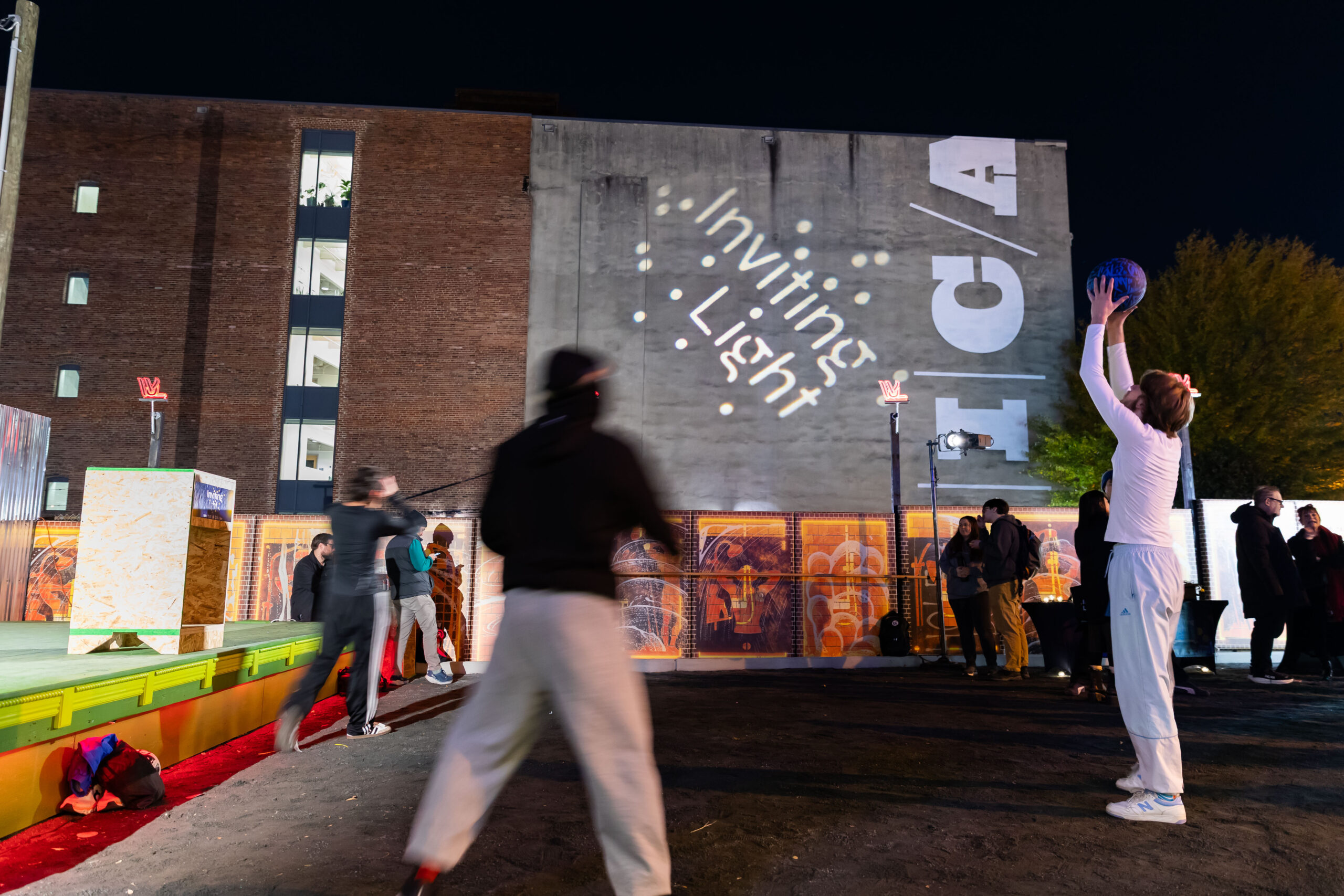 Inviting Light’s Latest Installation “Soft Gym” Transforms the New YNot Lot